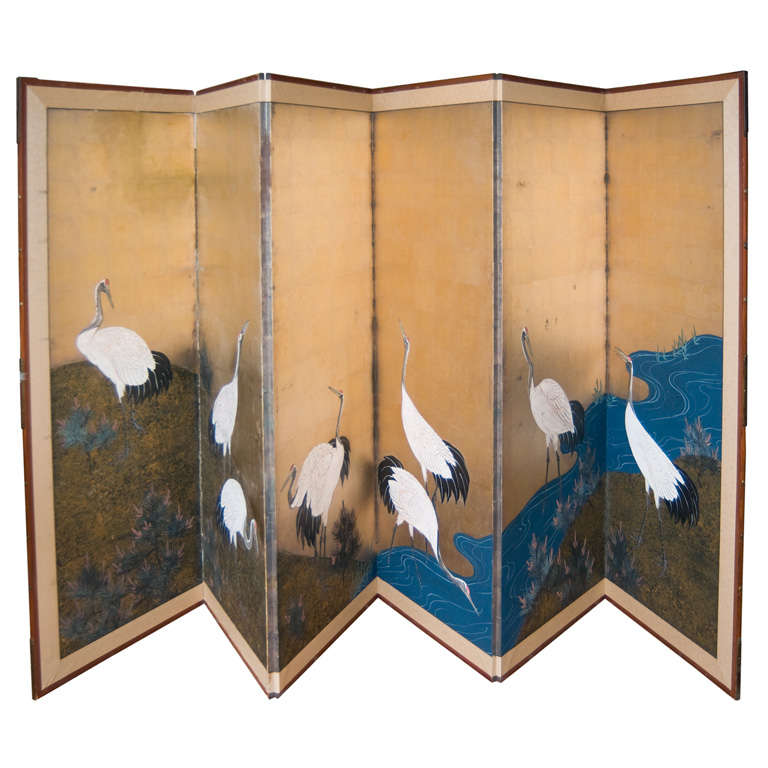 Japanese Screen at 1stDibs