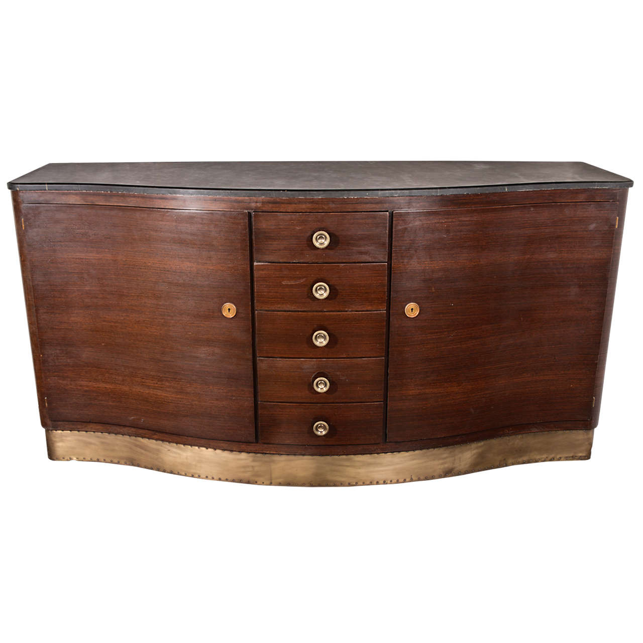 Antique French Mid-Century Server at 1stDibs