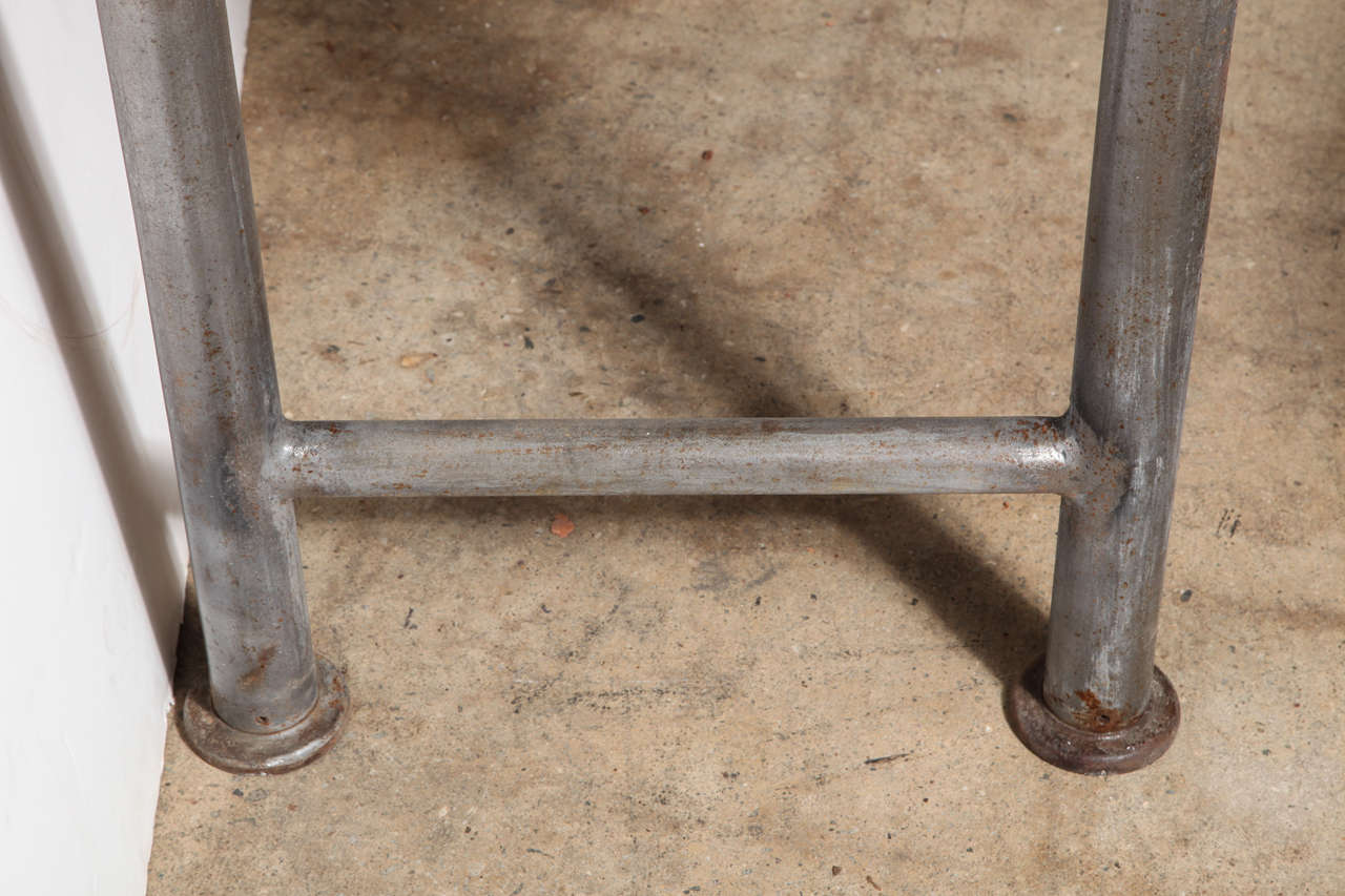 "Reading" Industrial Work Table at 1stDibs