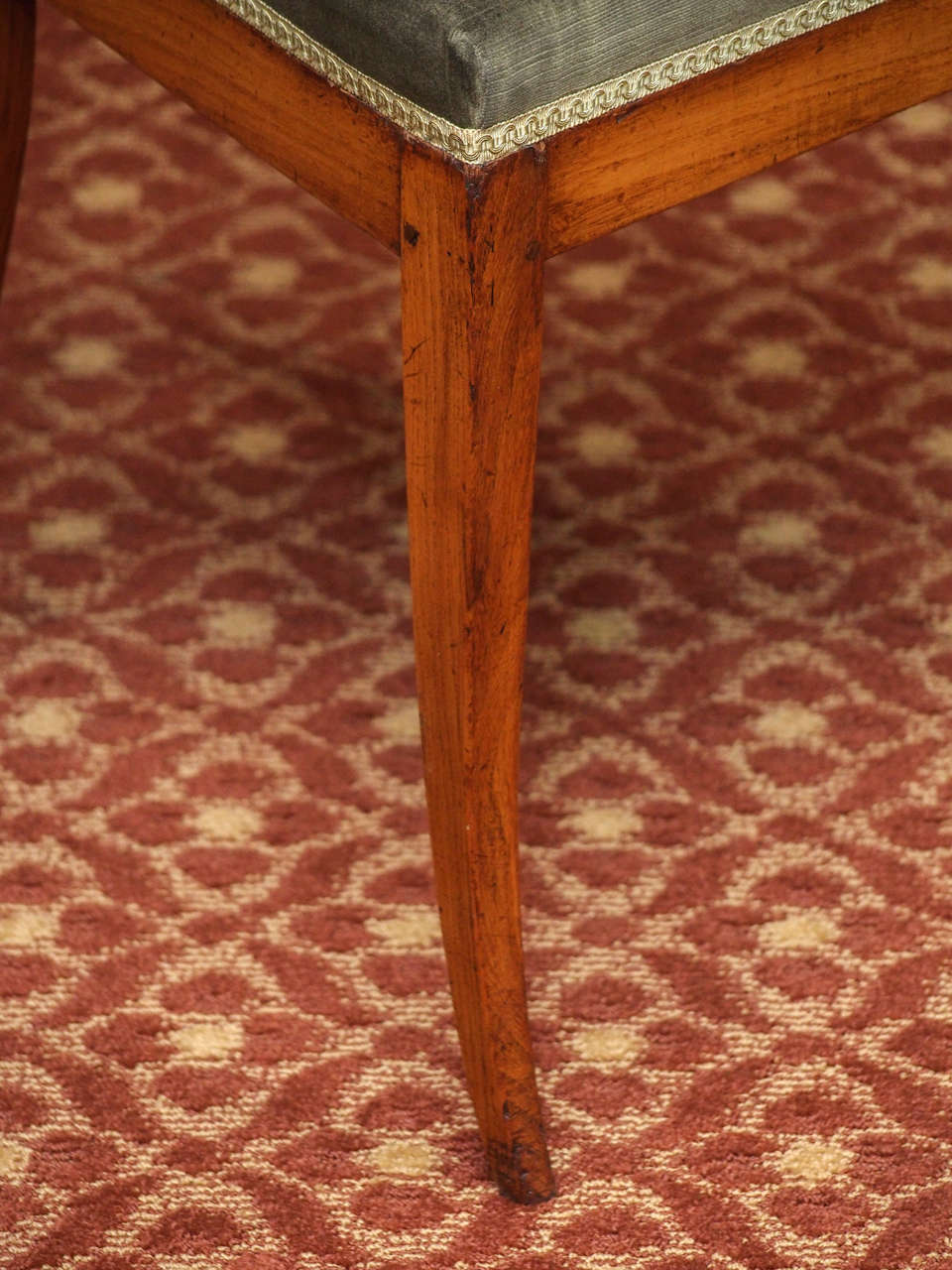 Ten French Directoire Style Dining Chairs at 1stDibs