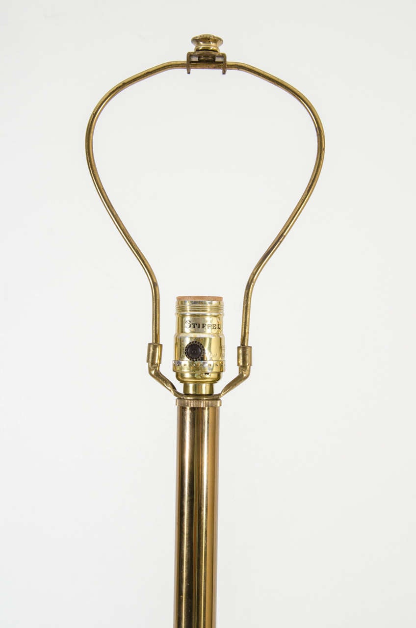 Mid Century Pair of Stiffel Lamps at 1stDibs