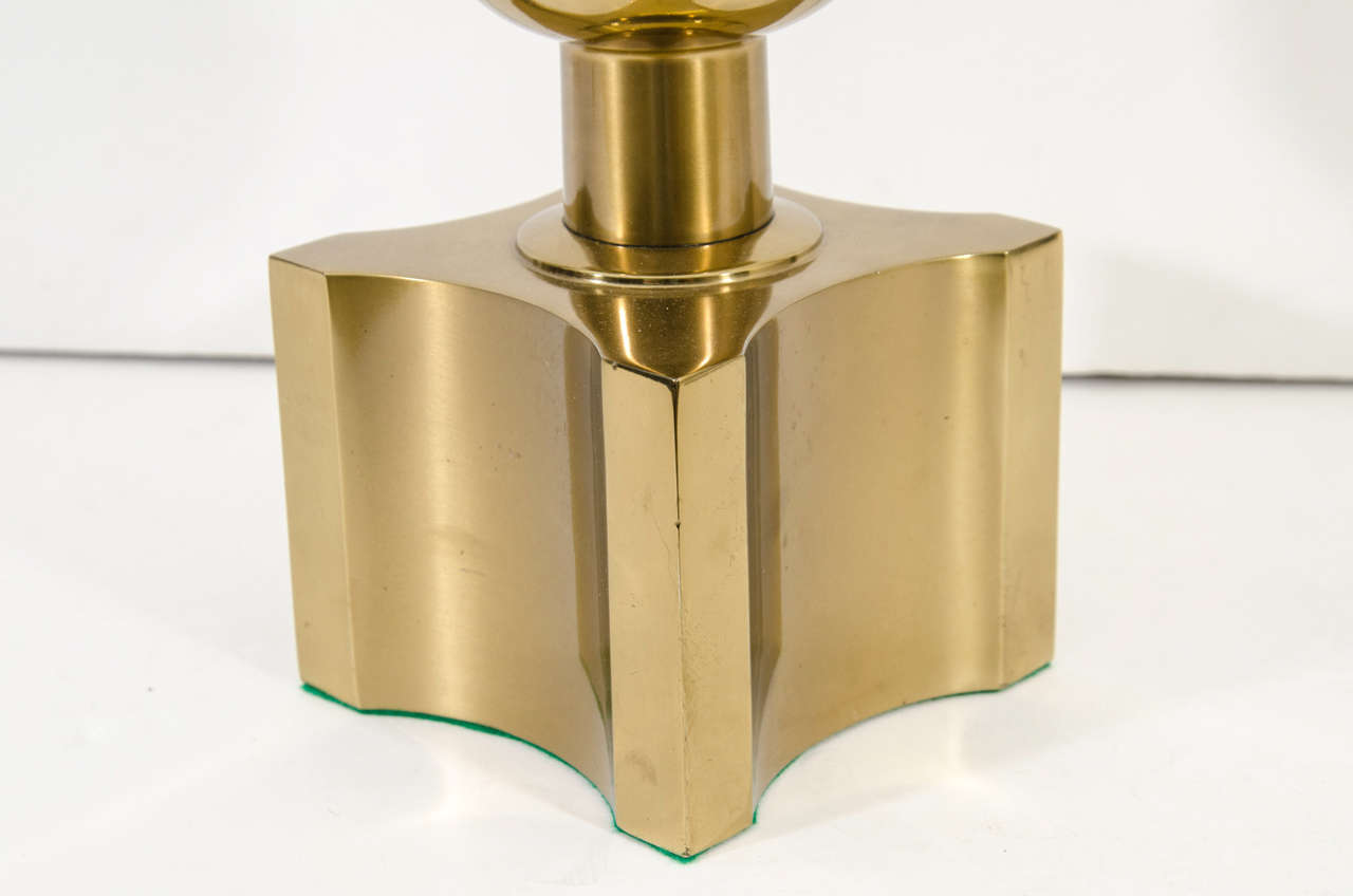 Mid Century Pair of Stiffel Lamps at 1stDibs