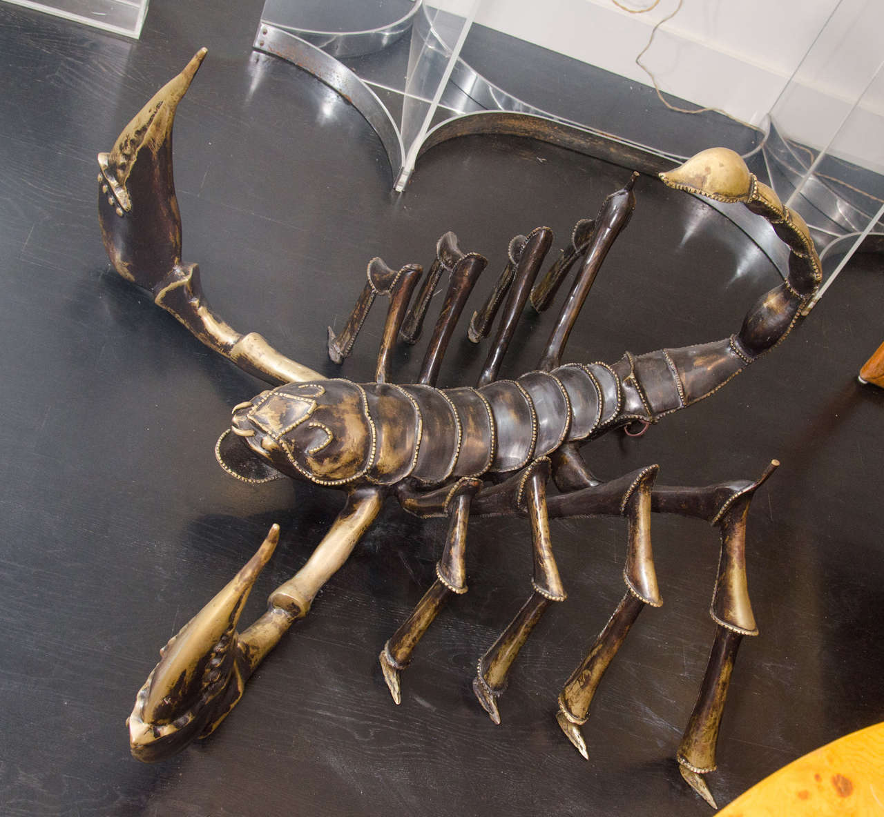 Scorpion Coffee Table Attributed to Jacques Duval-Brasseur at 1stDibs