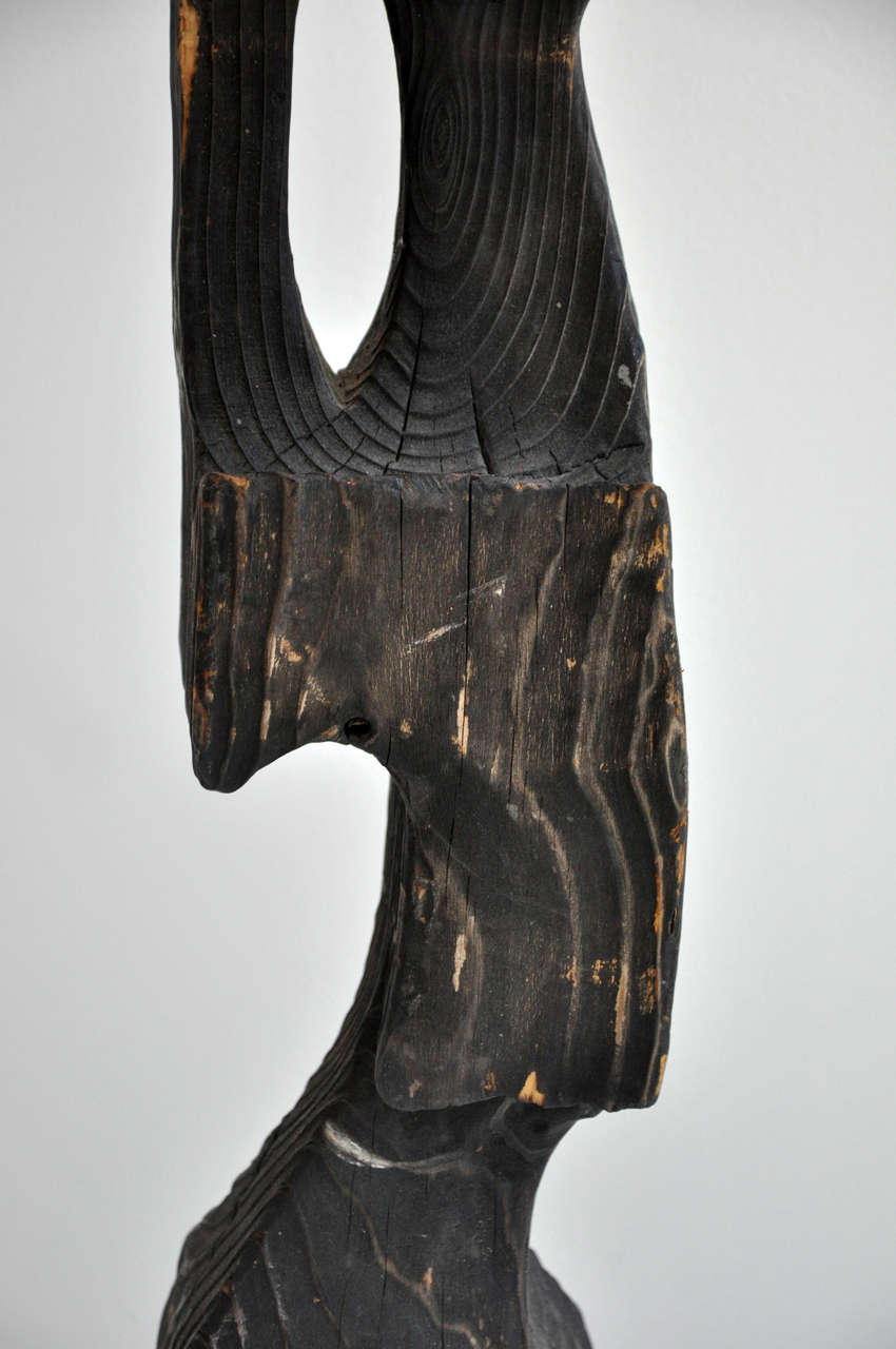 Mid-Century Modern Witco Carved Figurine at 1stDibs