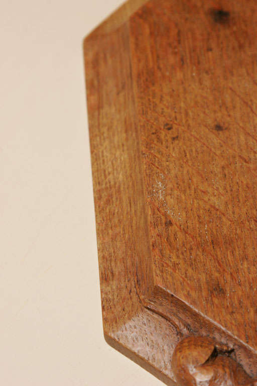 A Robert Thompson "Mouseman" Oak Cheese board. at 1stDibs | mouseman ...
