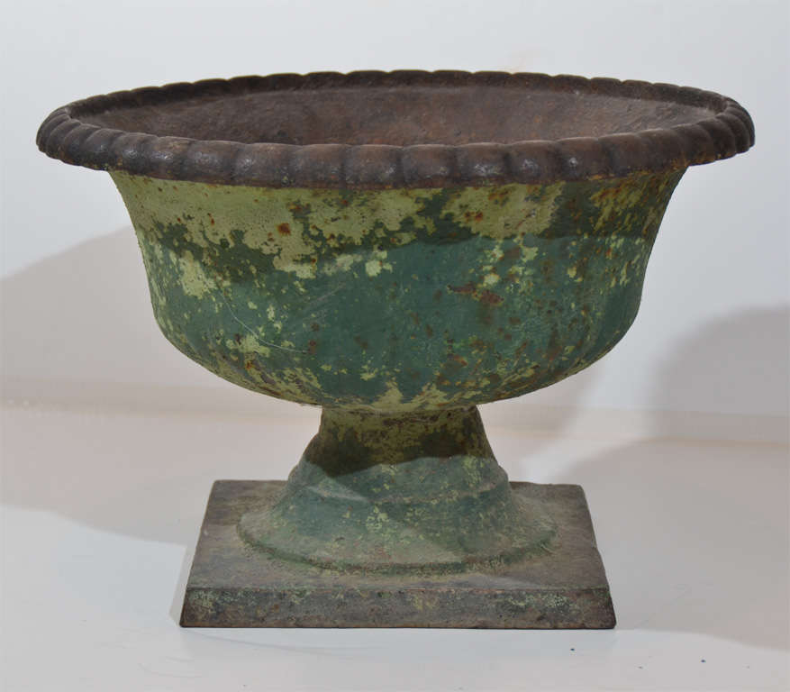 French cast iron urn at 1stDibs