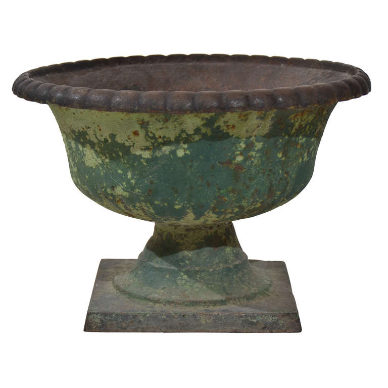 French cast iron urn at 1stDibs