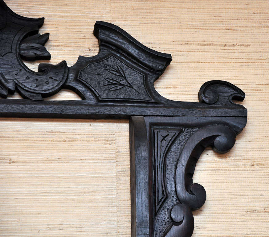 Black Forest Gun Rack with Carved Deer Head with Antlers at 1stDibs