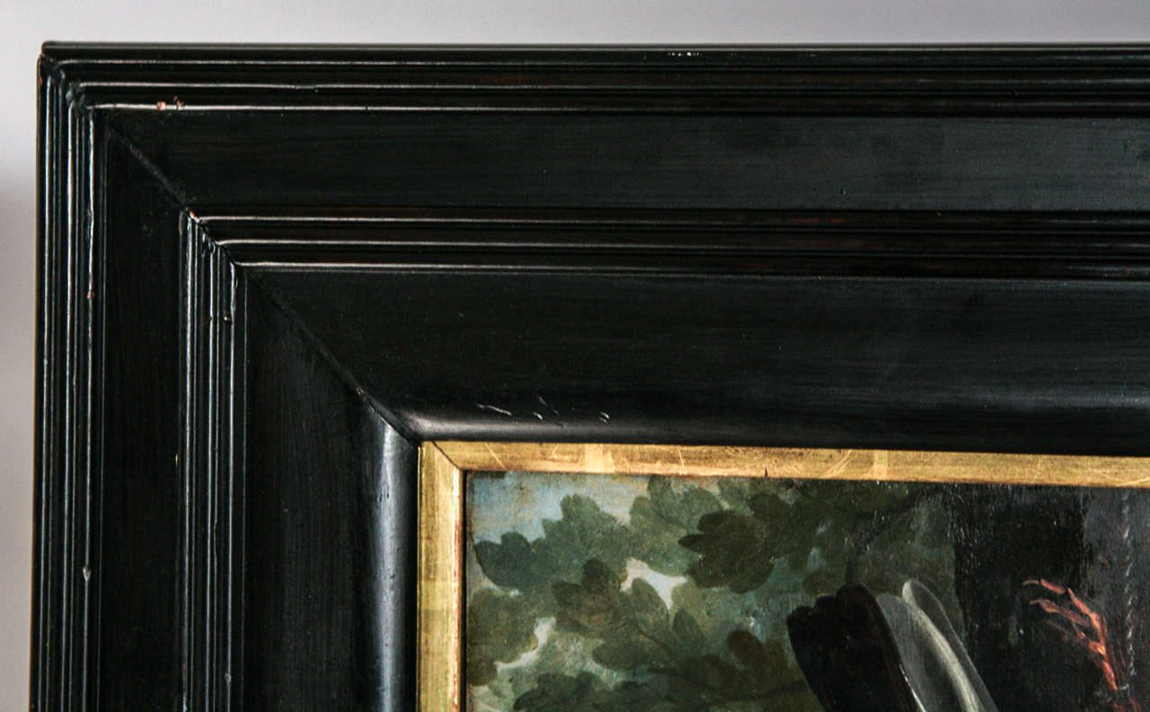 Hunt Trophy of Partridges Painting at 1stDibs
