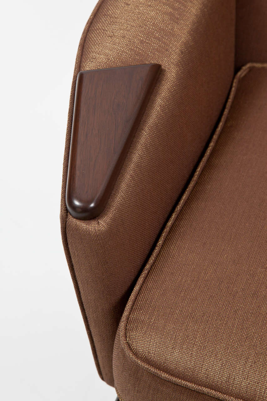 Adrian Pearsall Tall Back Brown Lounge Chairs For Sale at 1stDibs ...