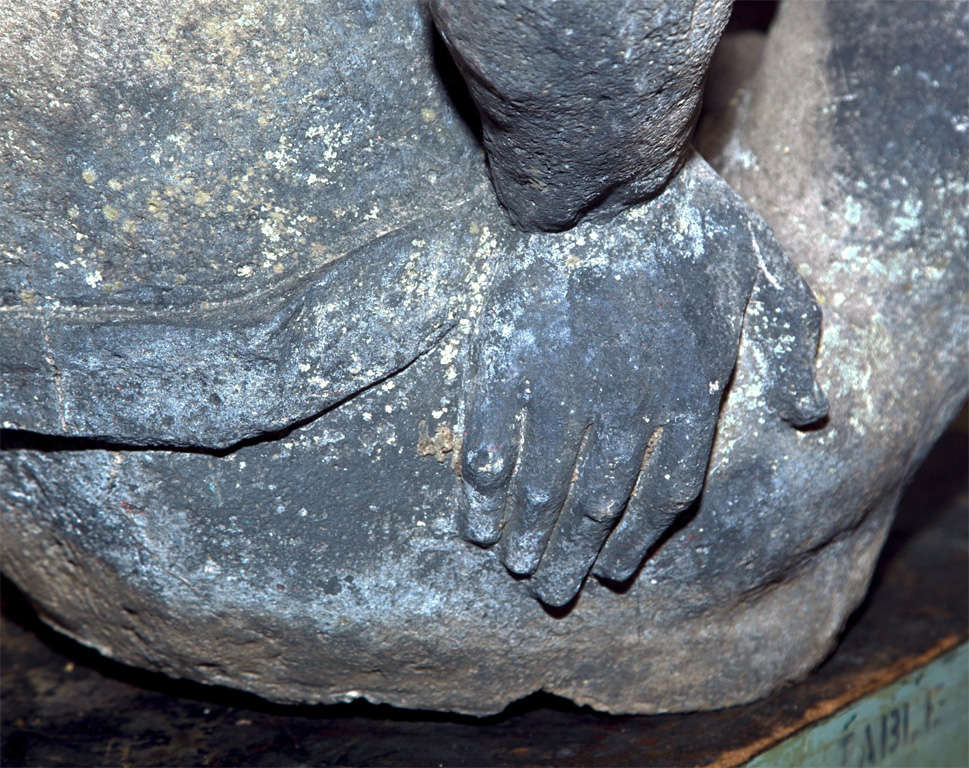 Cast Stone Garden Sculpture at 1stDibs