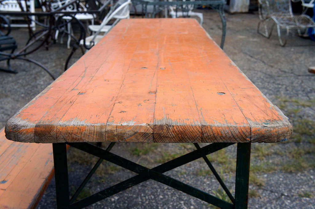 German Beer Hall Table and Benches at 1stDibs | beer hall tables