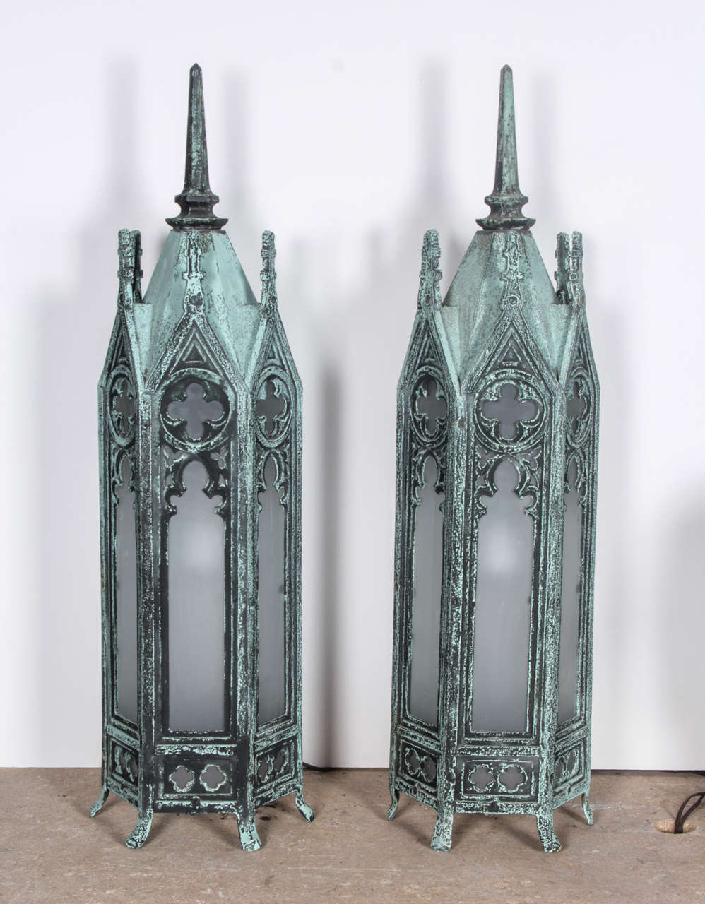 Bronze Gothic Lamps For Sale at 1stDibs | goth lamp, gothic lamps for ...