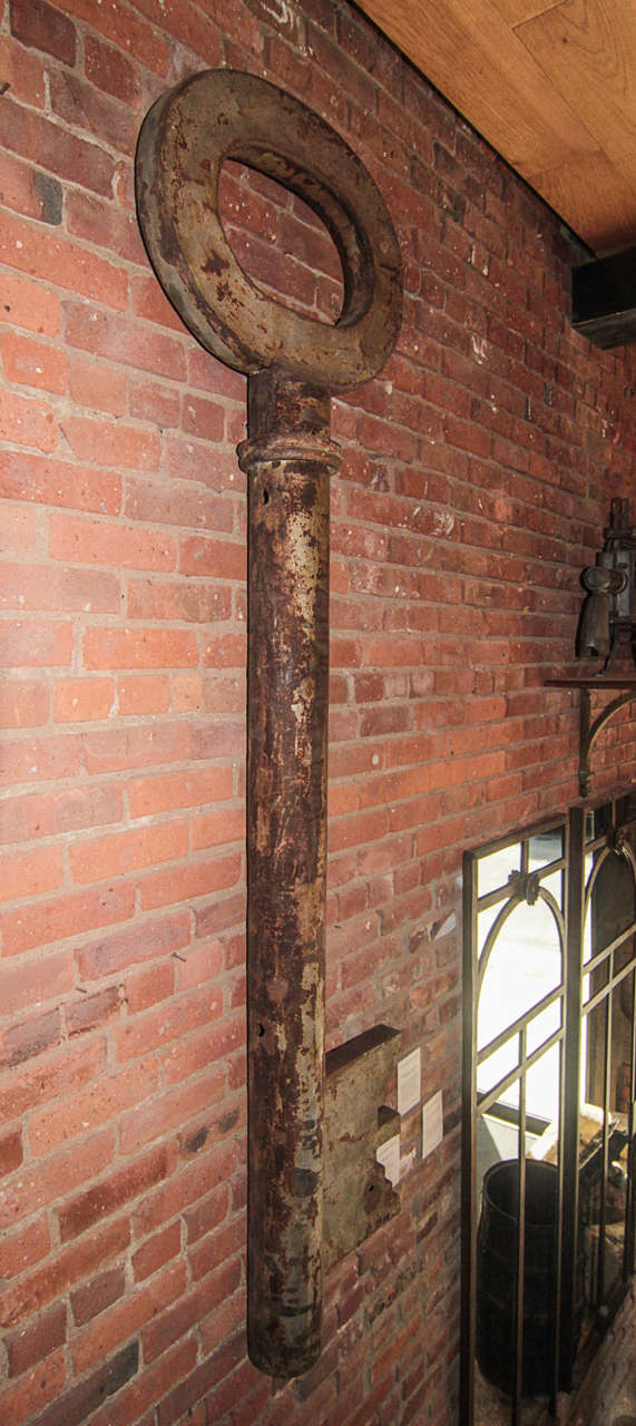 Immense American Metal Trade Sign of a Key at 1stDibs
