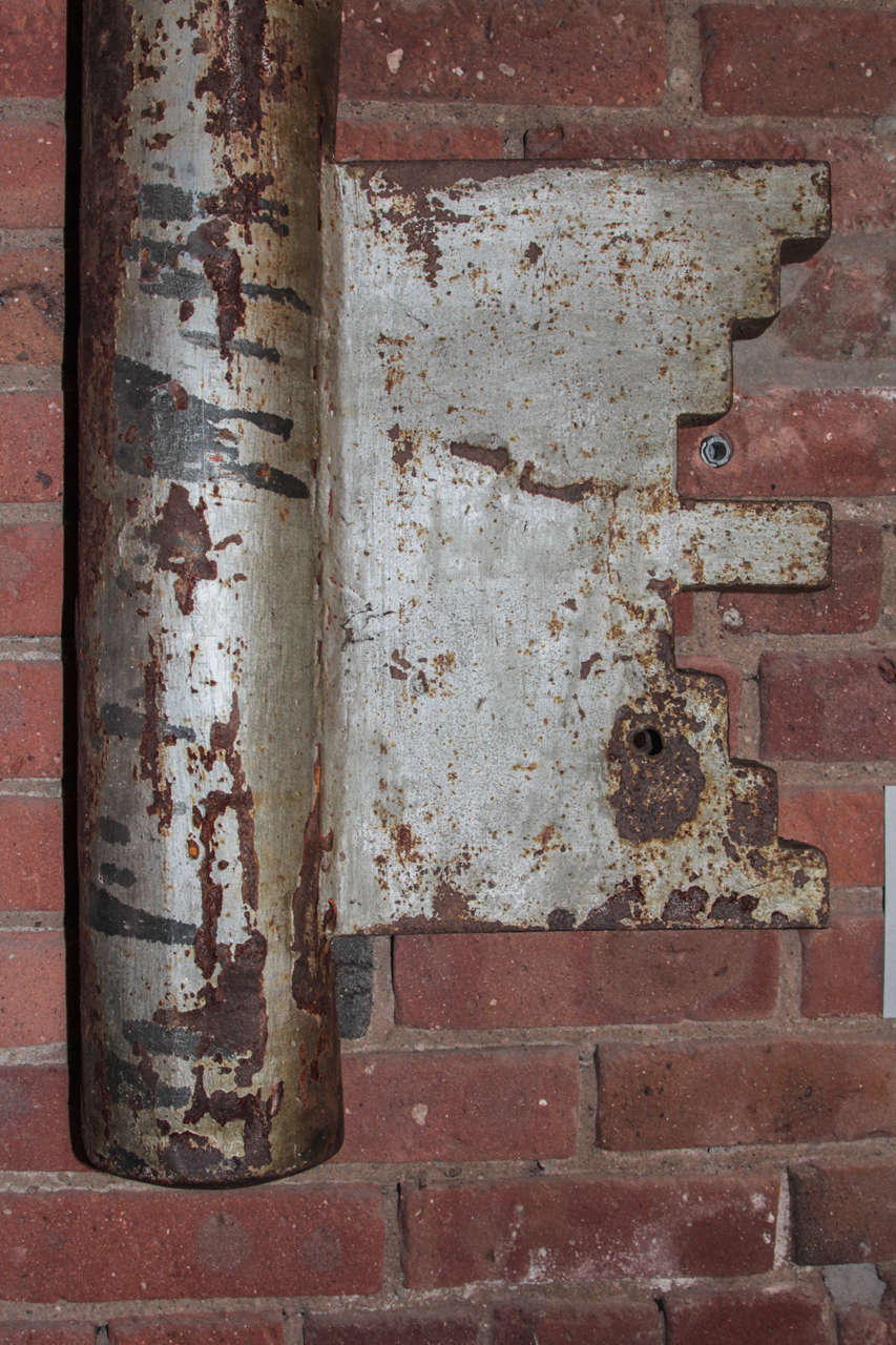 Immense American Metal Trade Sign of a Key at 1stDibs