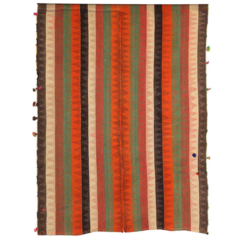 Antique Persian Jajim Kilim Persian Carpet at 1stDibs | jajim rug ...