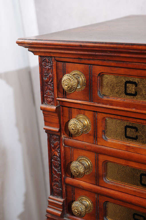 Victorian Spool Cabinet at 1stDibs