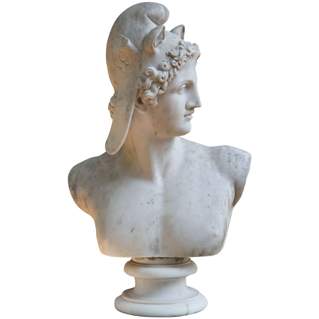 Heroic Marble Bust at 1stDibs