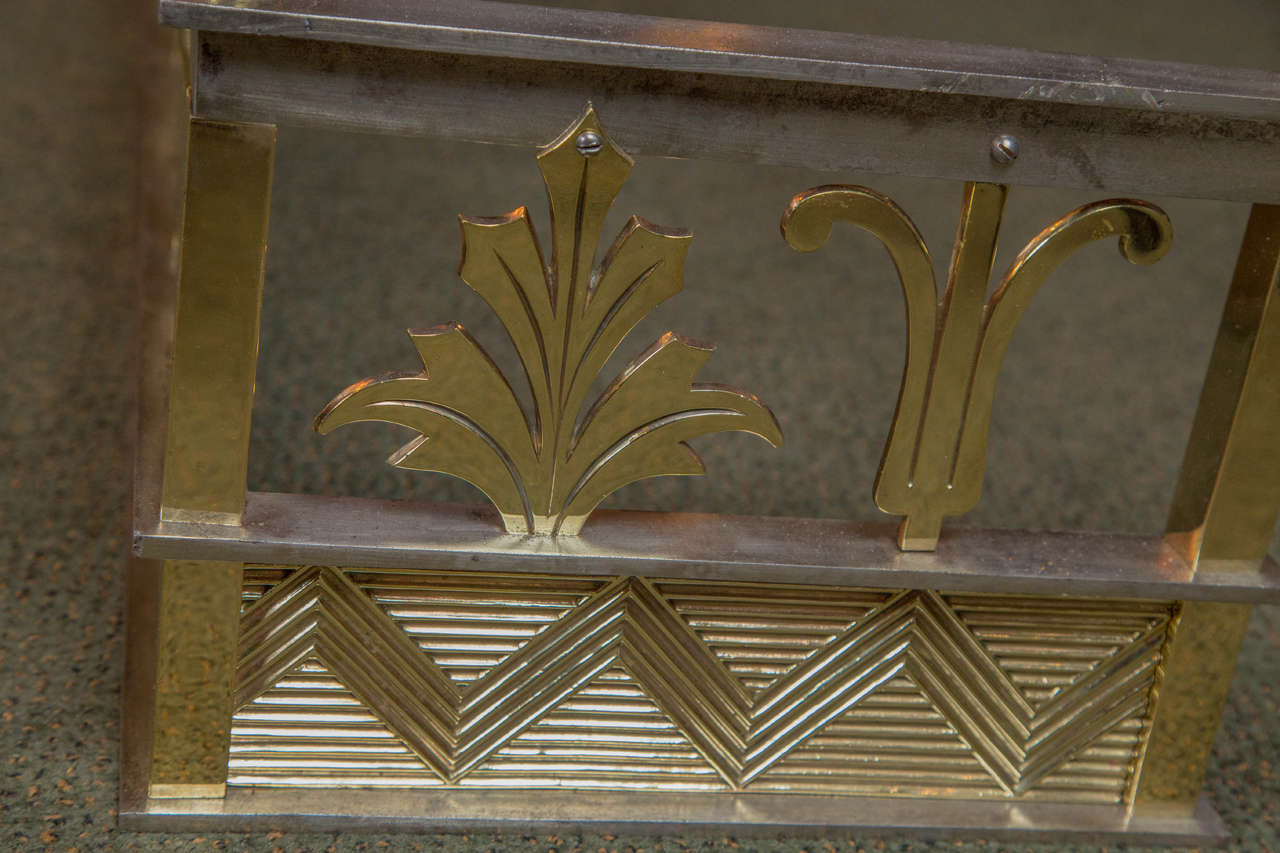 Art Deco Fire Fender For Sale at 1stDibs