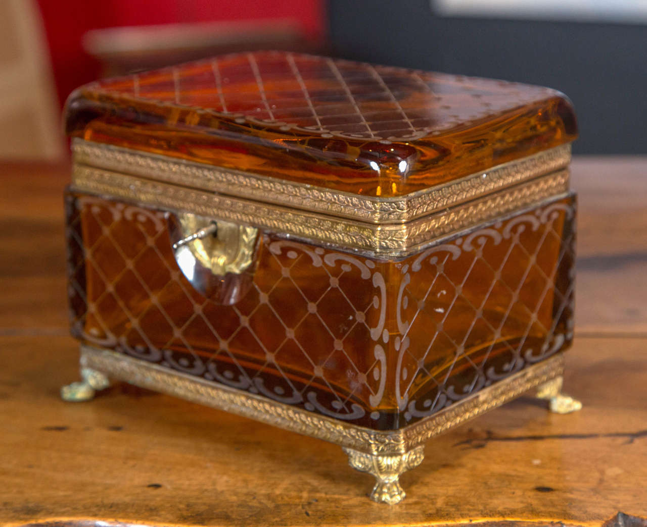 19th Century Amber Box at 1stDibs | ambar box, amber boxes, amber boc