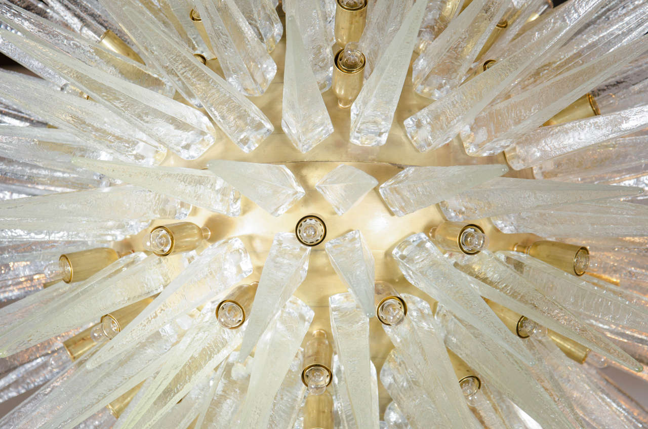 Spectacular Midcentury Sputnik Chandelier with Handblown Murano Glass ...