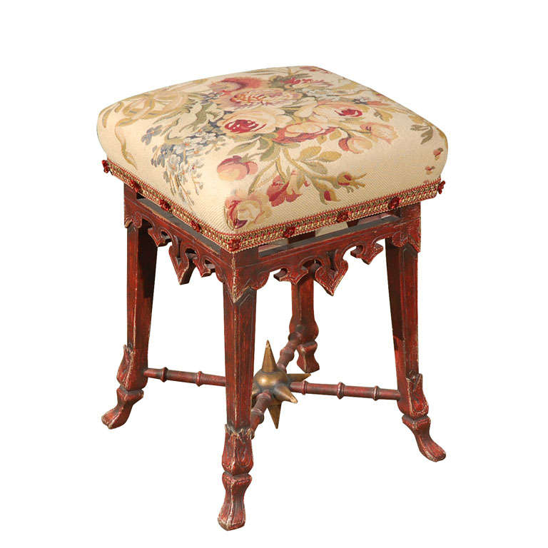 French Spiral Stool at 1stDibs