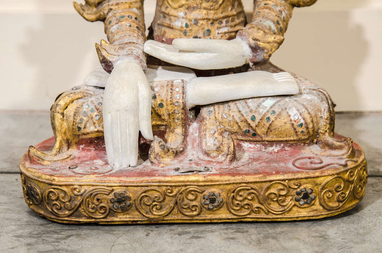Mandalay Style Buddha With Royal Costume For Sale at 1stDibs | buddha ...