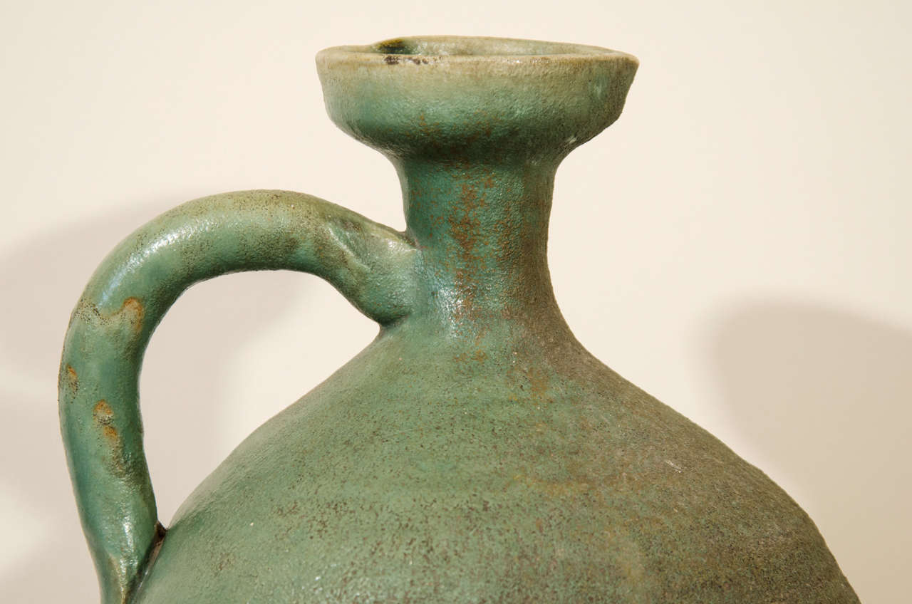 Antique Ceramic Wine Jar at 1stDibs