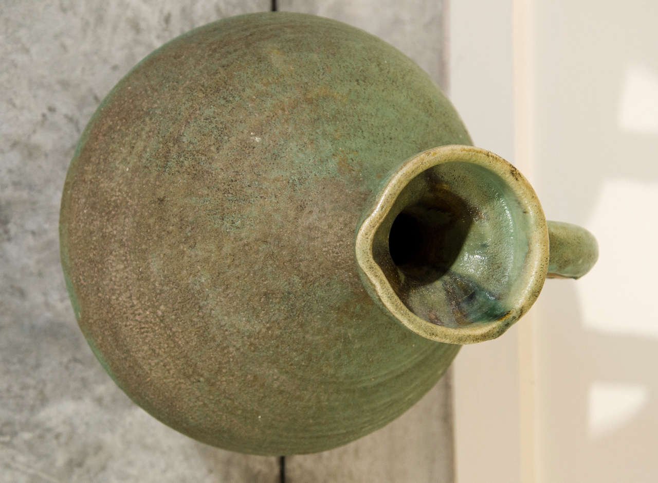 Antique Ceramic Wine Jar at 1stDibs