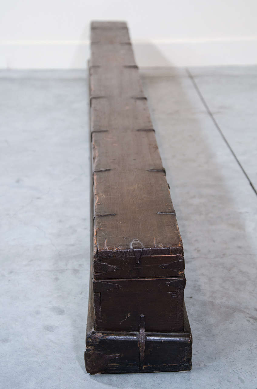 19th Century Chinese Scroll Box For Sale at 1stDibs