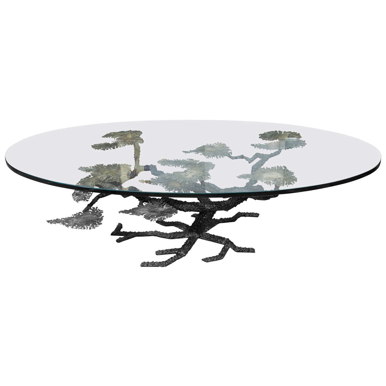 Brass Coral Table For Sale at 1stDibs
