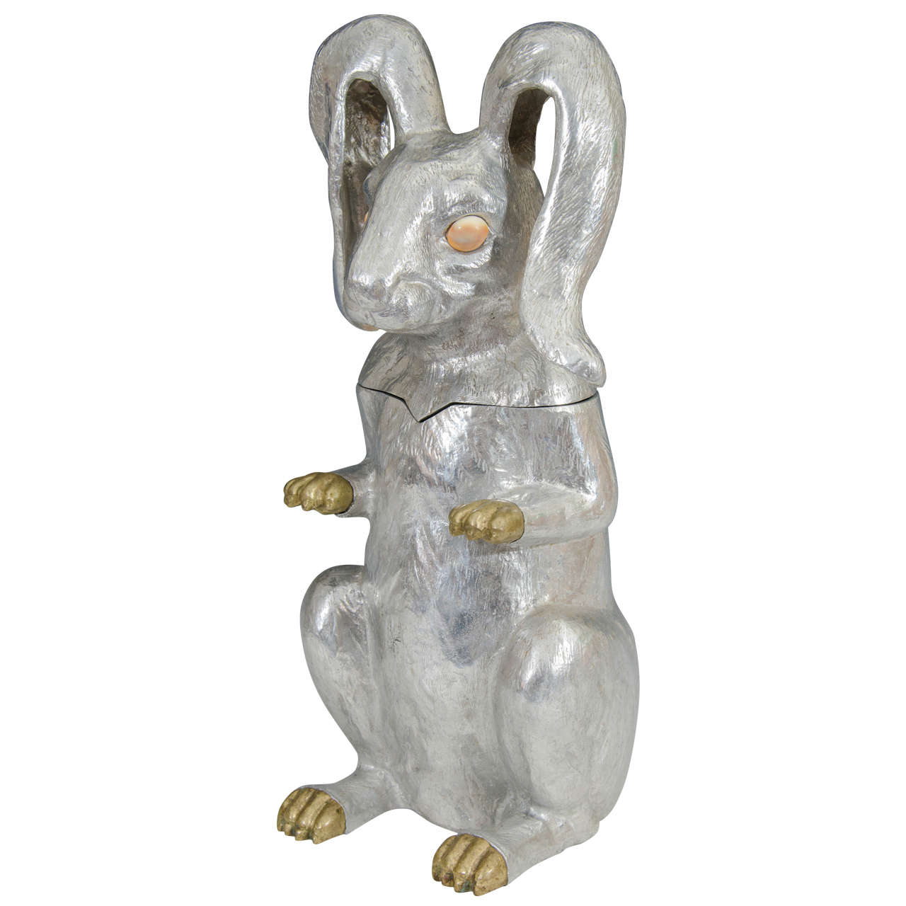 20th Century Arthur Court Rabbit Ice Bucket or Wine Cooler at 1stDibs ...