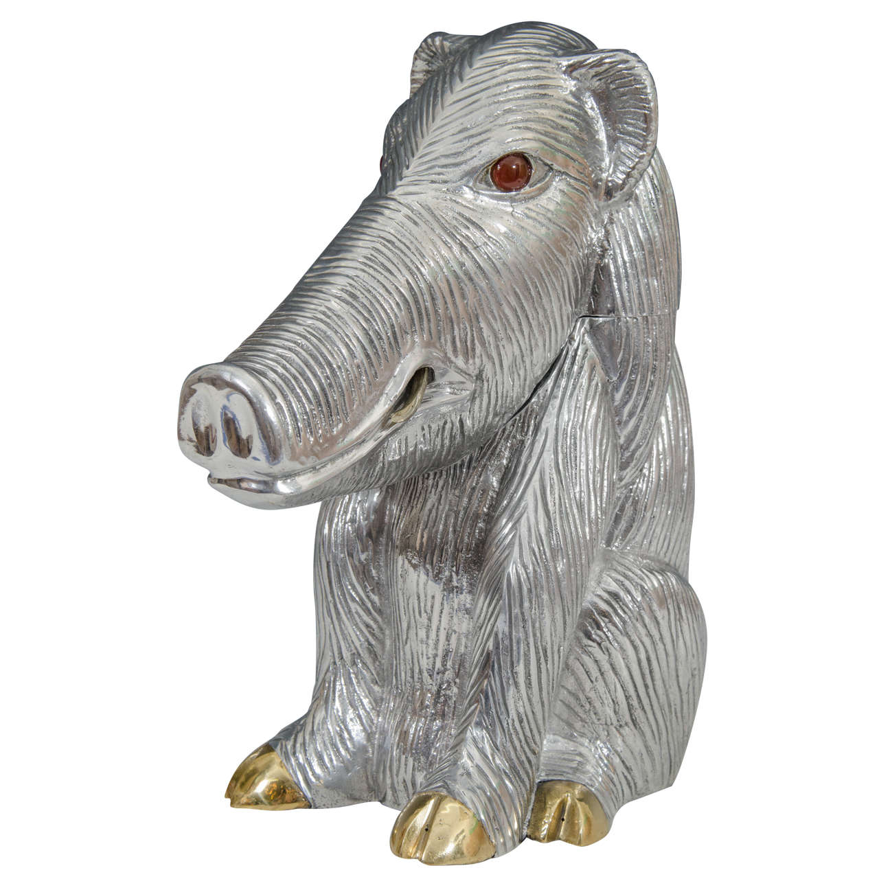 Midcentury Arthur Court Wild Boar Ice Bucket or Wine Cooler at 1stDibs ...