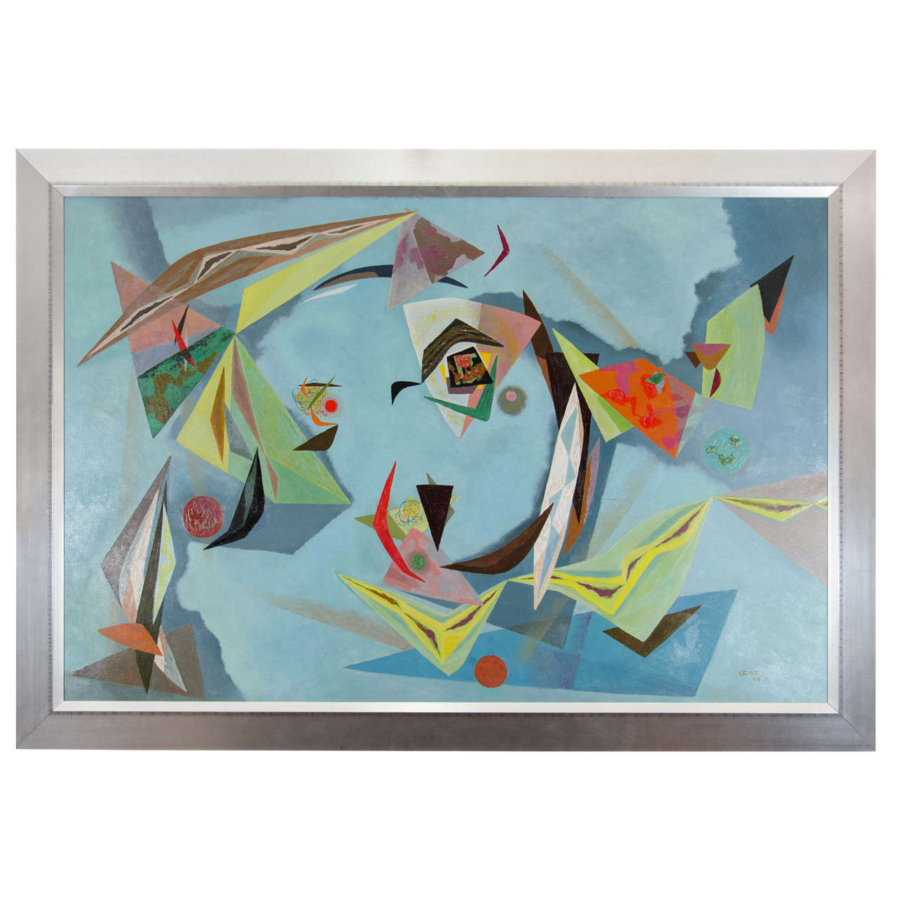 Abstract Painting by Artist Richard Harrison Crist at 1stDibs | richard ...