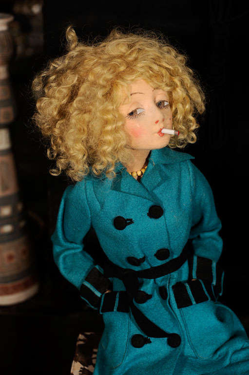 Felt Doll by Lenci, Italian 1920s at 1stDibs
