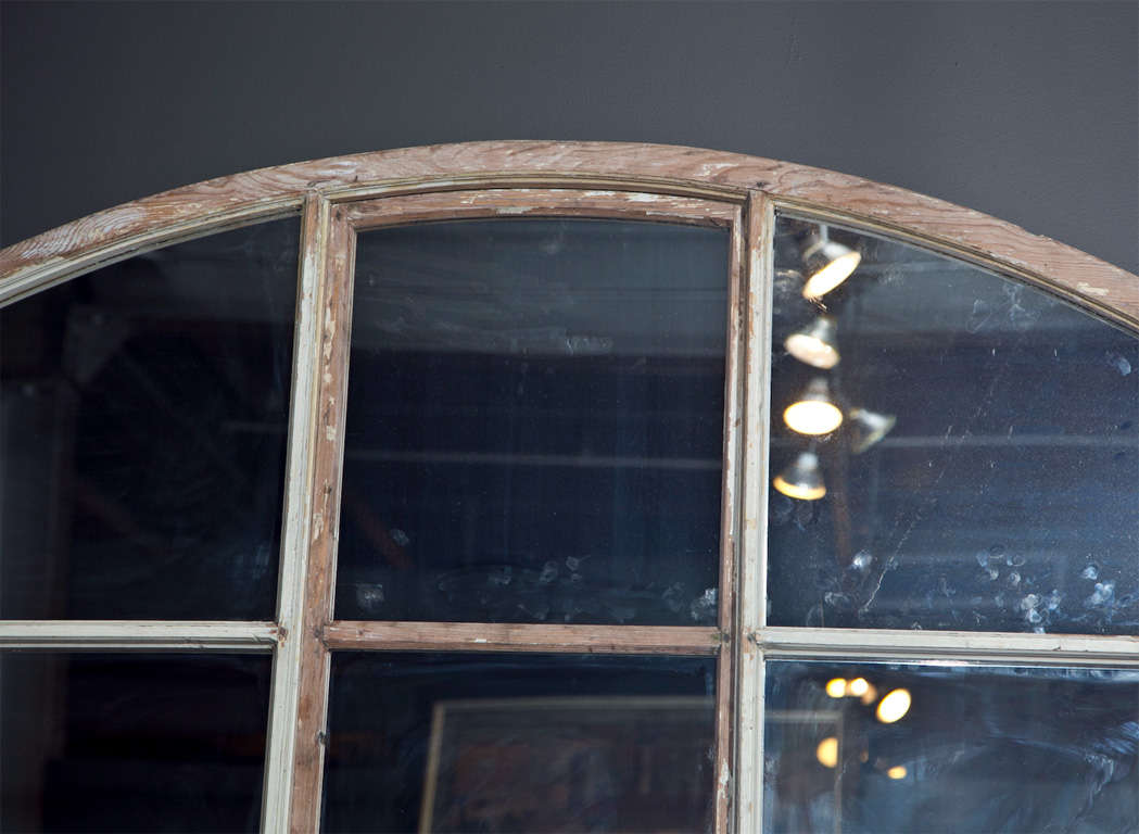 Belgian arched window frame, late 19th century at 1stDibs
