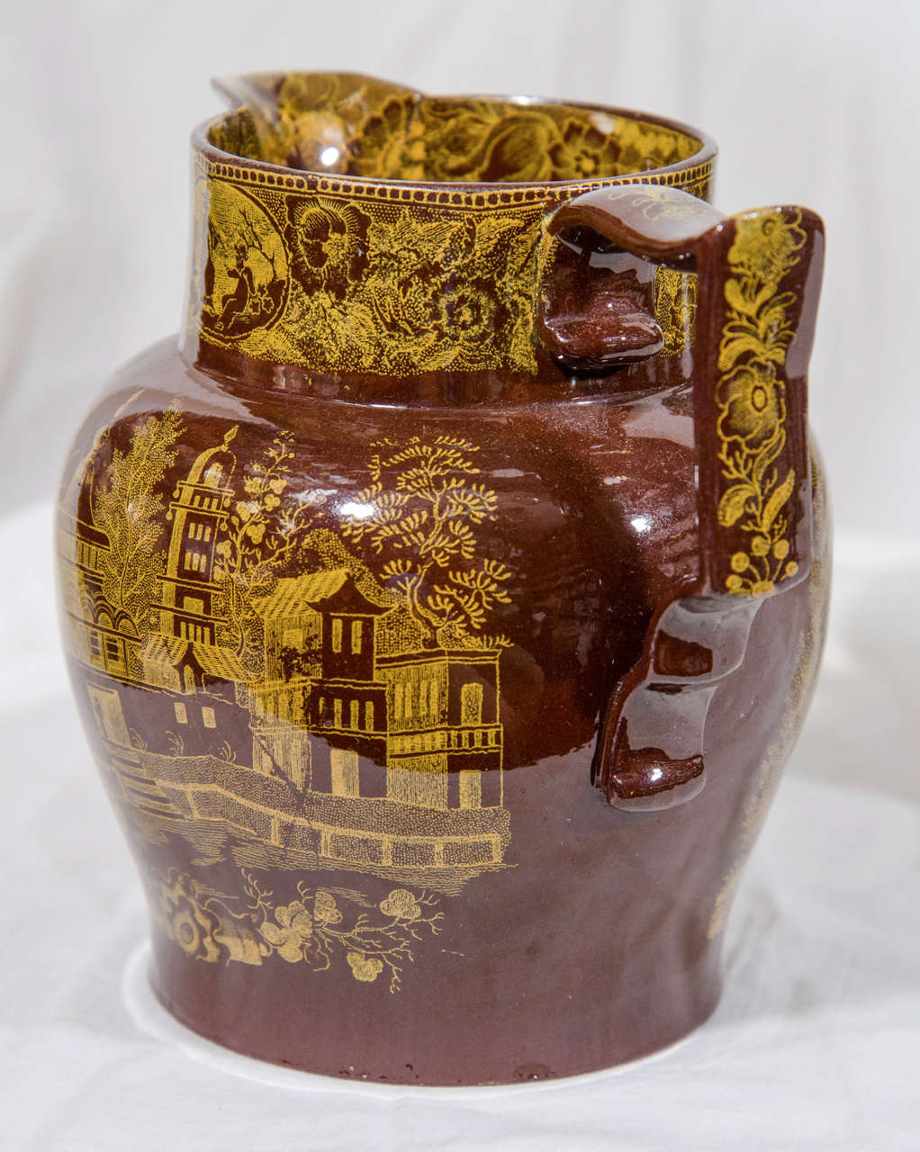 Collection of Scott Brothers or Southwick Pottery Pitchers at 1stDibs