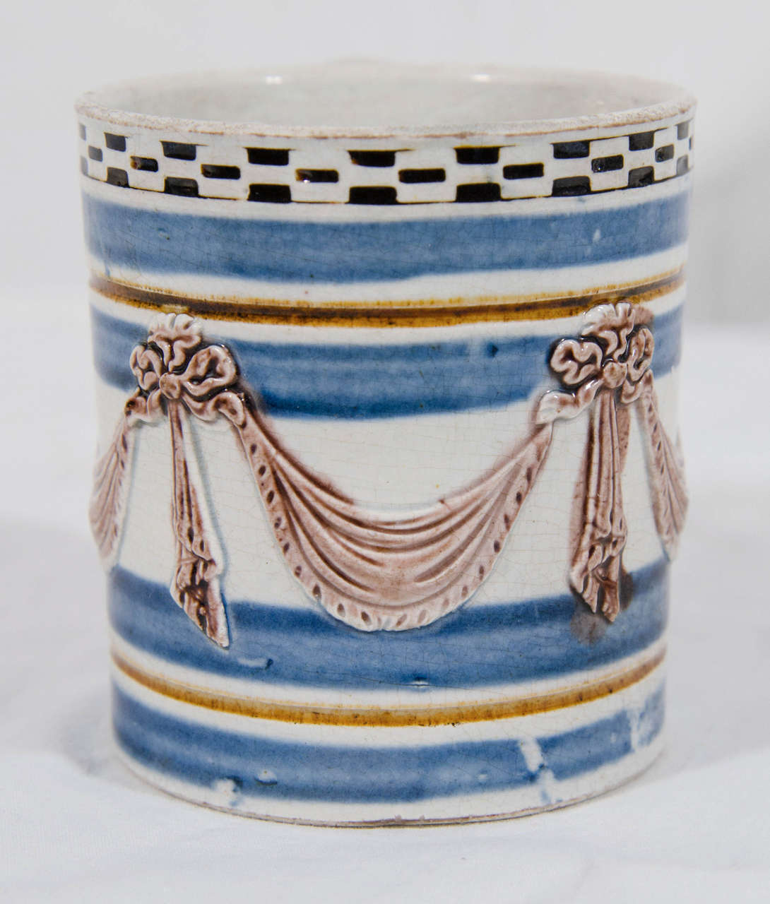 Antique Mochaware Mug at 1stDibs | mocha ware for sale, mochaware for ...