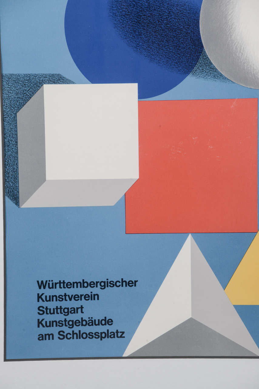 Herbert Bayer Bauhaus Exhibition Poster at 1stDibs | bauhaus posters ...