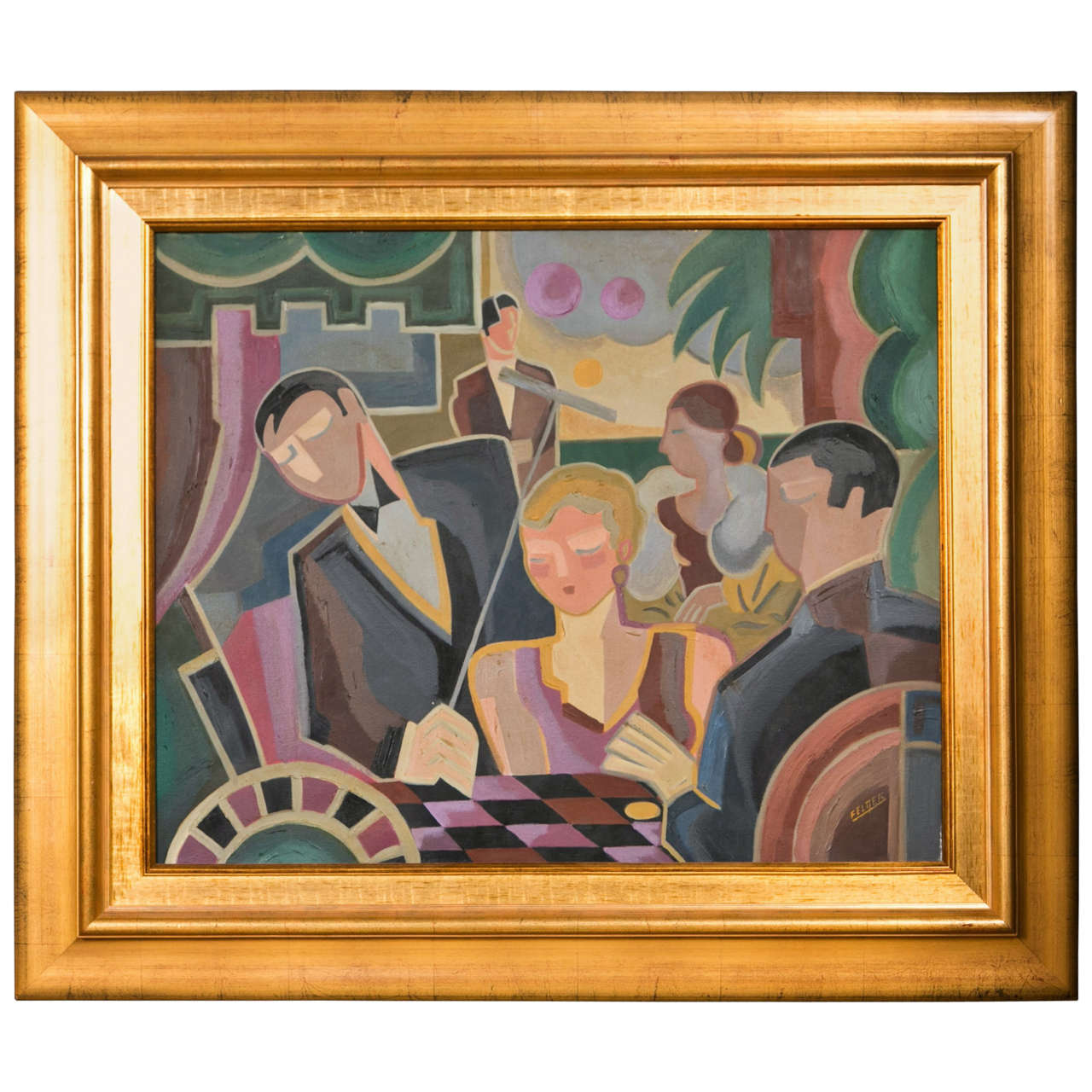 Oil on Canvas Signed William Rogers at 1stDibs | oil painting signed ...