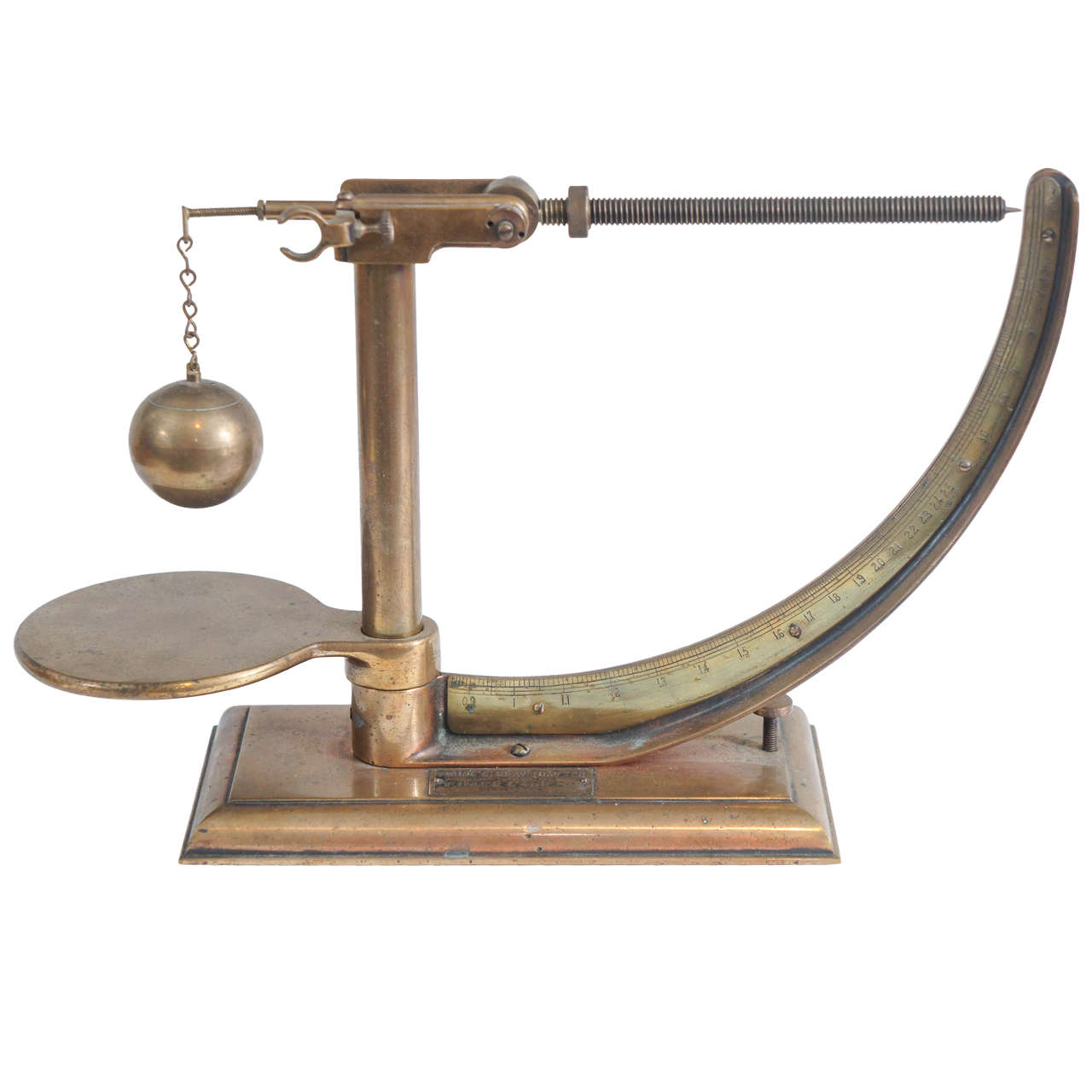 Gravitometer Instrument in Brass at 1stDibs