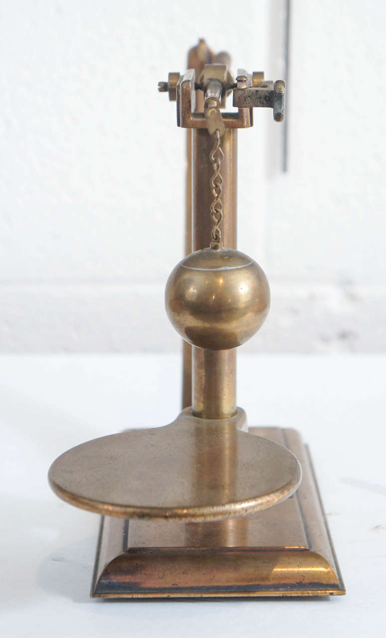 Gravitometer Instrument in Brass at 1stDibs