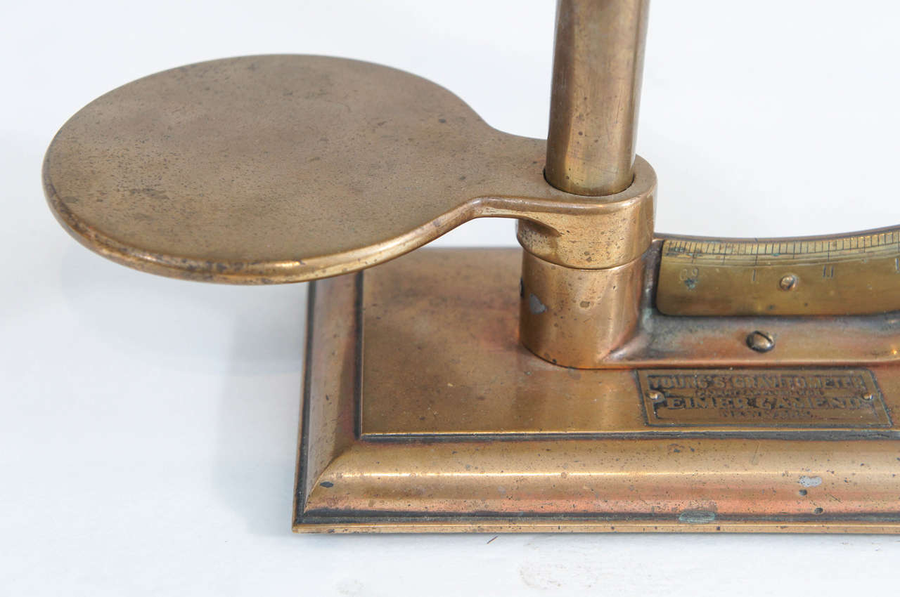 Gravitometer Instrument in Brass at 1stDibs
