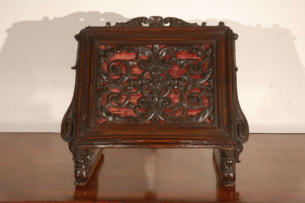 Antique Book Holder at 1stDibs | vintage book holder, ornate book stand ...