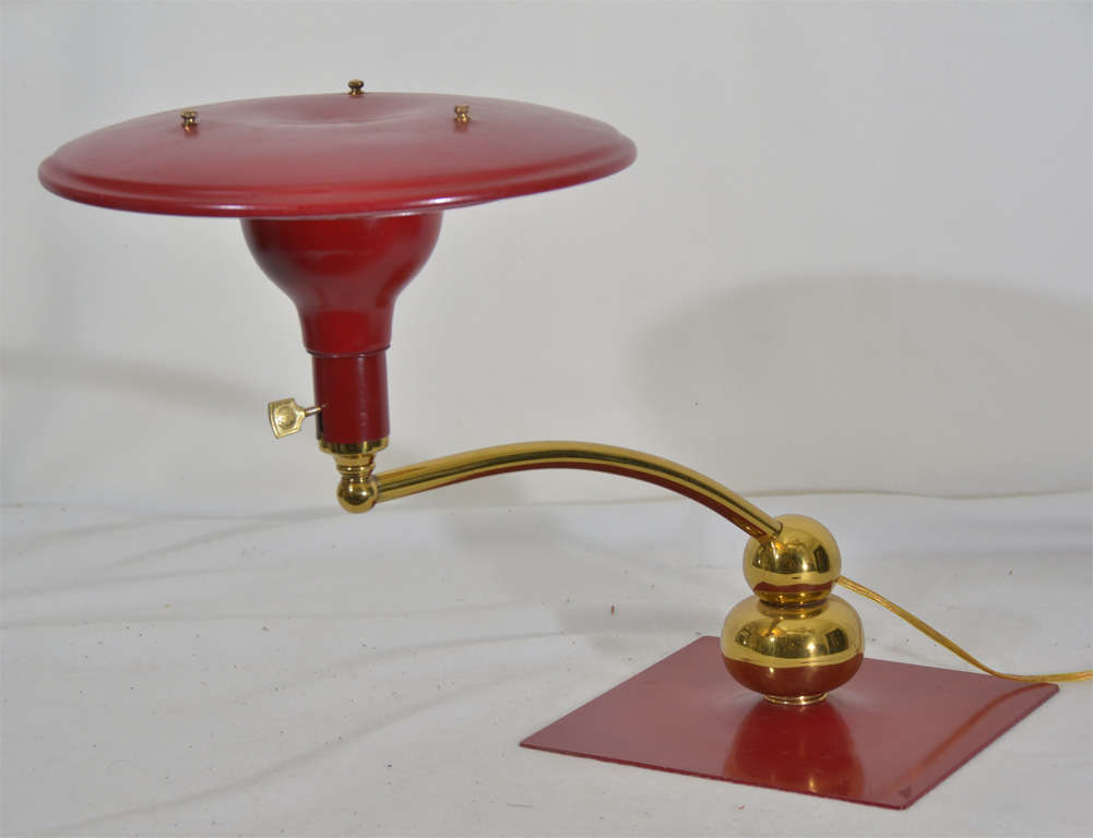 M G Wheeler "Sight Light" Desk Lamp, circa 1950s For Sale at 1stDibs ...