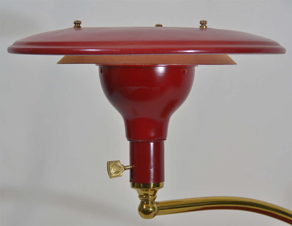 M G Wheeler "Sight Light" Desk Lamp, circa 1950s For Sale at 1stDibs ...