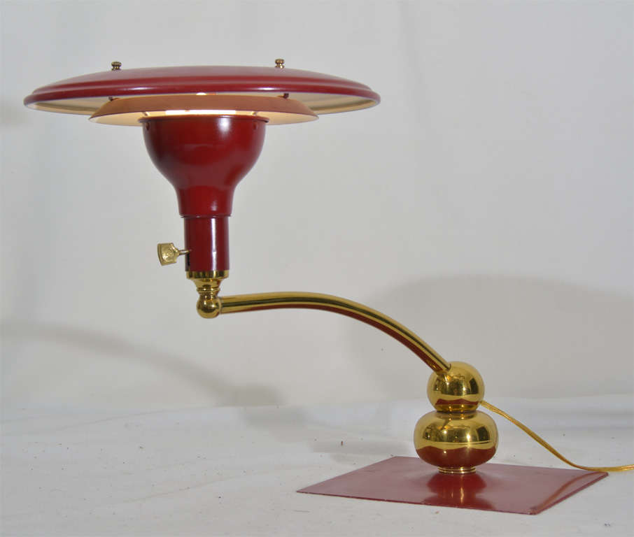M G Wheeler "Sight Light" Desk Lamp, circa 1950s For Sale at 1stDibs ...