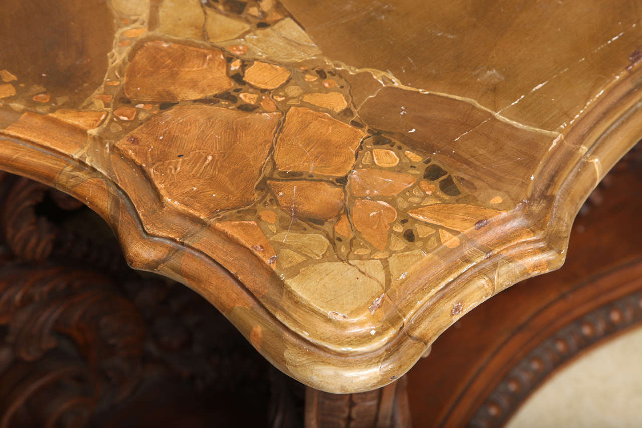 Italian Rococo Style Shell Motif Console For Sale at 1stDibs | rococo ...