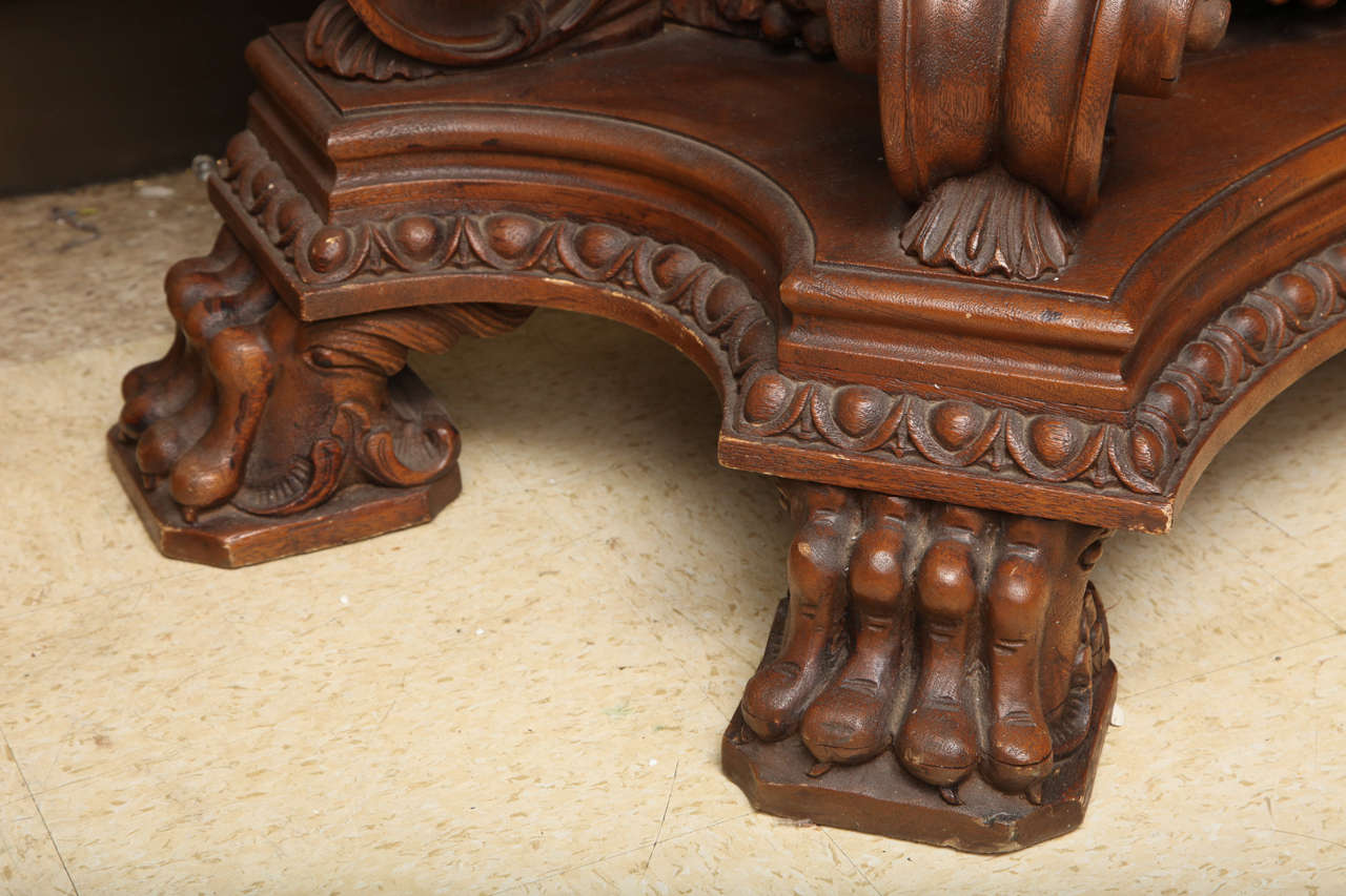 Italian Rococo Style Shell Motif Console For Sale at 1stDibs | rococo ...