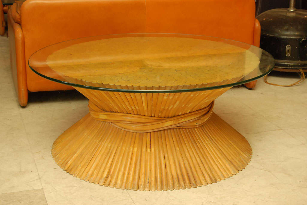 Maguire Wheat-Sheaf Coffee Table For Sale at 1stDibs | wheat sheaf ...